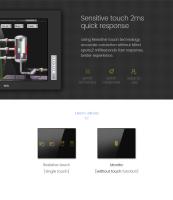 China 15 Inch Industrial Touch Monitor Factory Production High Brightness Embedded Installation Display V150XGA for sale