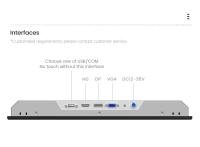 China 15 Inch Industrial Touch Monitor Factory Production High Brightness Embedded Installation Display V150XGA for sale