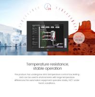 China 15 Inch Industrial Touch Monitor Factory Production High Brightness Embedded Installation Display V150XGA for sale