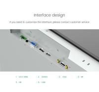 China 17 Inch Embedded Industrial HD Resistance Touch Screen Anti-Electromagnetic Interference Monitor V170XGA for sale