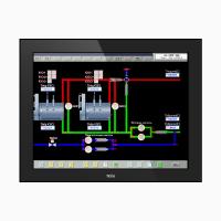 China 17 inch LCD Industrial Anti-interference Low Temperature and Wide Voltage Monitor Resistance Touch Display T170XGA for sale