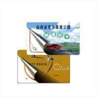 China High Grade PVC Printed Smart Card Charge Toll According Distance for sale
