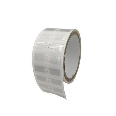 China 48*15mm H3 UHF RFID Label Wet Inlay 860mhz - 960mhz Paper Coated for sale