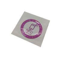 China White 30mm NFC Tag NTAG213 Sticker Paper RFID Label 13.56 MHz for sale