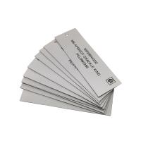China RFID Coated Paper Hang Tag UHF 860MHz - 960MHz For Textile Manufacturer for sale