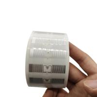 China 48*15mm H3 UHF RFID Label Wet Inlay 860mhz - 960mhz Paper Coated for sale