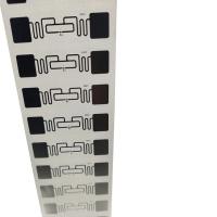China Alien 9662 H3 Chip Wet RFID Inlays Label 73*21mm 860mhz - 960mhz Frequency for sale