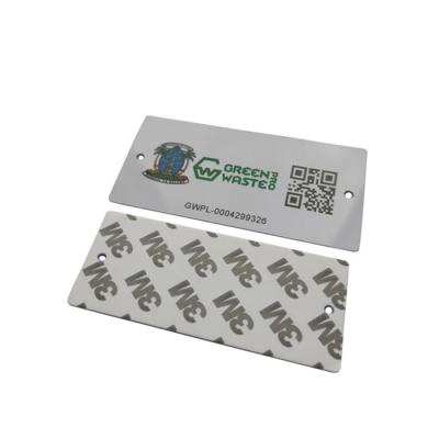 China PVC RFID 3M Sticker Tag Strong Adhesive LF 125Khz HF 13.56Mhz for sale