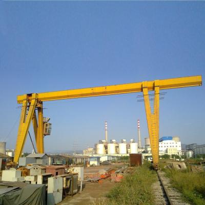 China A3 Single Beam Gantry Crane Steel Structure Cabin Control With Electric Hoist for sale