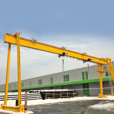 China Electric Single Girder Gantry Crane Light Duty 5 Ton for sale