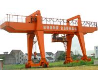 China ISO CE Certification Gantry Crane Double Girder A7 Remote Control for sale