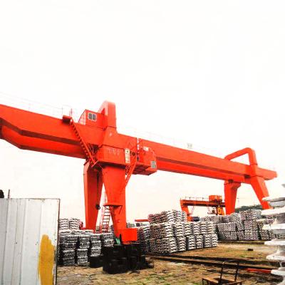 China Motorized Gantry Crane 550KN Double Girder Goliath for sale
