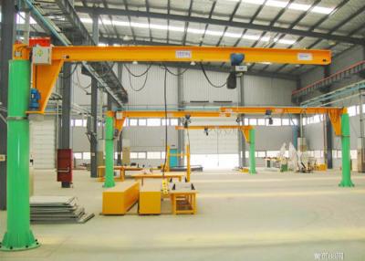 China A4 Floor Mounted Jib Crane With Electric Hoist Easy Operation for sale