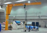 China A4 Floor Mounted Jib Crane With Electric Hoist Easy Operation for sale