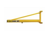 China Wall Mounted Slewing Jib Crane 40 Degree Low Voltage Protection for sale