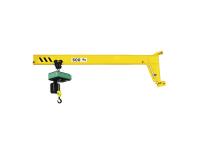 China Wall Mounted Slewing Jib Crane 40 Degree Low Voltage Protection for sale