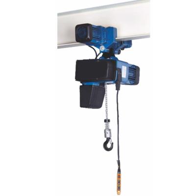 China Three Phase Electric Chain Hoist Trolley Customized Portable 30m for sale