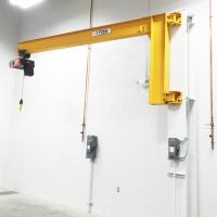 China Wall Mounted Jib Crane With Electric Chain Hoist Special Lifting Equipment for sale