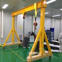 China Adjustable Height Gantry Crane Simple Structure Portable Mobile A5 for sale