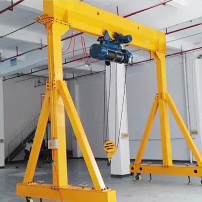 China Mobile Portable Gantry Crane Industrial Workshop 2 Ton for sale