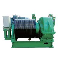 China Fast Speed Heavy Duty Electric Winch Cable Pulling 3Ph AC for sale
