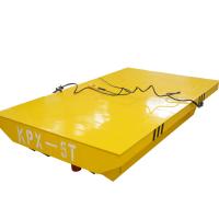 China Trackless Electric Powered Handling Equipment Transfer Cart 30m/Min for sale