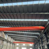 China Single Girder Overhead LD Type Travelling Crane Workstation Long Travel 380V for sale