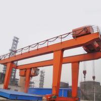 China Tired Travel Lift Shipping Container Gantry Crane 50HZ RTG Rubber for sale