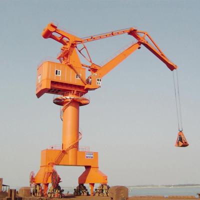 China Level Luffing Mobile Harbour Portal Crane 380V Electrical Equipment for sale