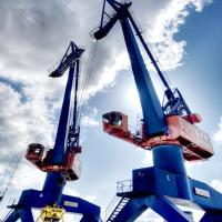 China Jib Type Harbour Portal Crane Four Link 380V for sale