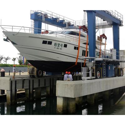 China Double Girder Travel Lift Gantry Crane 30m Heavy Capacity 50Hz for sale