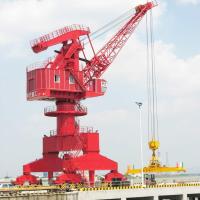 China 16 Ton Container Portal Crane Four Bar Linkage 40m 380v for sale for sale