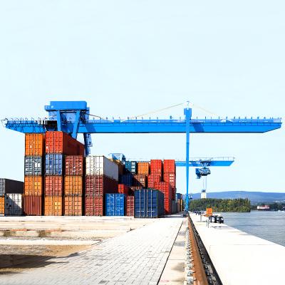 China RMG Type Handling Container Gantry Crane 40 Foot Capacity for sale
