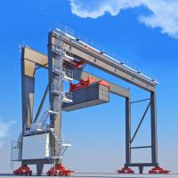 China china professional supplier 1ton to 100ton rubber tyred gantry crane for sale