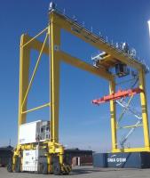China china professional supplier 1ton to 100ton rubber tyred gantry crane for sale