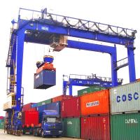 China china professional supplier 1ton to 100ton rubber tyred gantry crane for sale