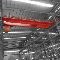 China Dual Beam Overhead Bridge Crane Electric Trolley 25ton Double Speed 31m for sale
