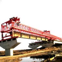 China Bridge Girder Launching Gantry Crane High Efficient River Cross Sea 5m / Min 50M for sale