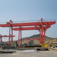 China Customized Heavy Duty Gantry Crane Warehouse 550KN 40M / MIN for sale