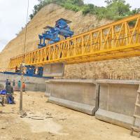 China Truss Type Girder Launcher Crane 50M High Performance Lifting Machinery for sale