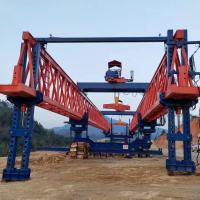 China Truss Type Bridge Girder Launcher Crane Lifting 150 Ton for sale