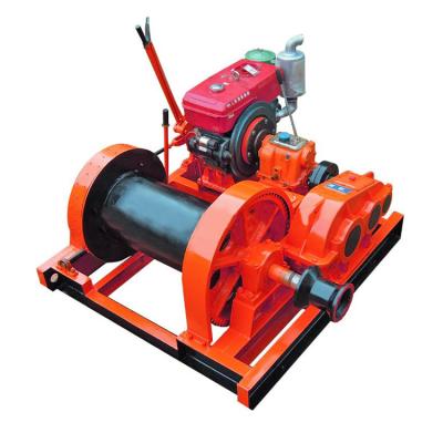 China Construction Lifting Electric Winch 380V High Efficiency With Wire Rope for sale