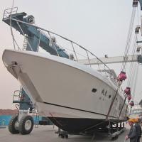 China Customized All Tons Travel Lift Crane 30m For Boats & Yachts Maintenance 380V for sale