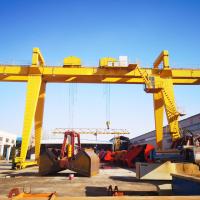 China 3-40m Gantry Crane 550KN Rated Lifting Moment for Heavy Duty Lifting for sale