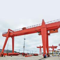 China 3-40m Gantry Crane 550KN Rated Lifting Moment for Heavy Duty Lifting for sale