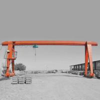 China Electric Box Type Gantry Crane 550KN Rated Lifting Moment for sale