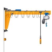 China High Lifting Height New Wall Mounted Jib Crane With Chain Hoist for sale