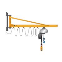 China Industrial Usage Electric Lifting 10 Ton Wall Mounted Jib Crane For Sale for sale