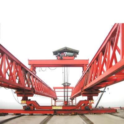 China Heavy Loading Truss Type 200t Railway Bridge Launcher Crane For Sale for sale