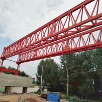 China Heavy Loading Truss Type 200t Railway Bridge Launcher Crane For Sale for sale